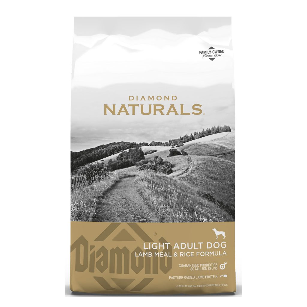 Diamond Naturals Light Adult Dog Lamb Meal & Rice Formula Dry Dog Food ...