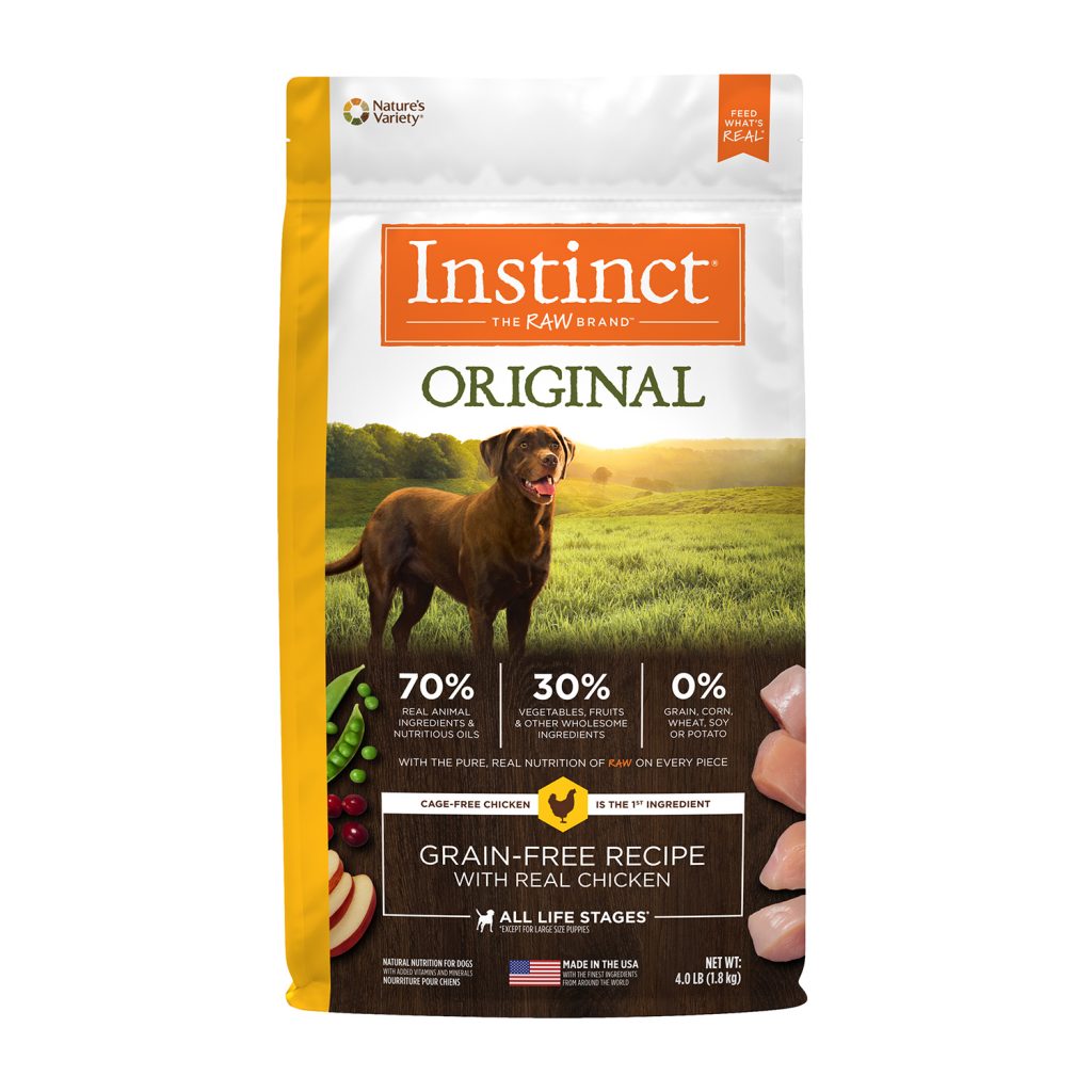 Instinct Original Grain-Free Recipe with Real Chicken Dry Dog Food Review